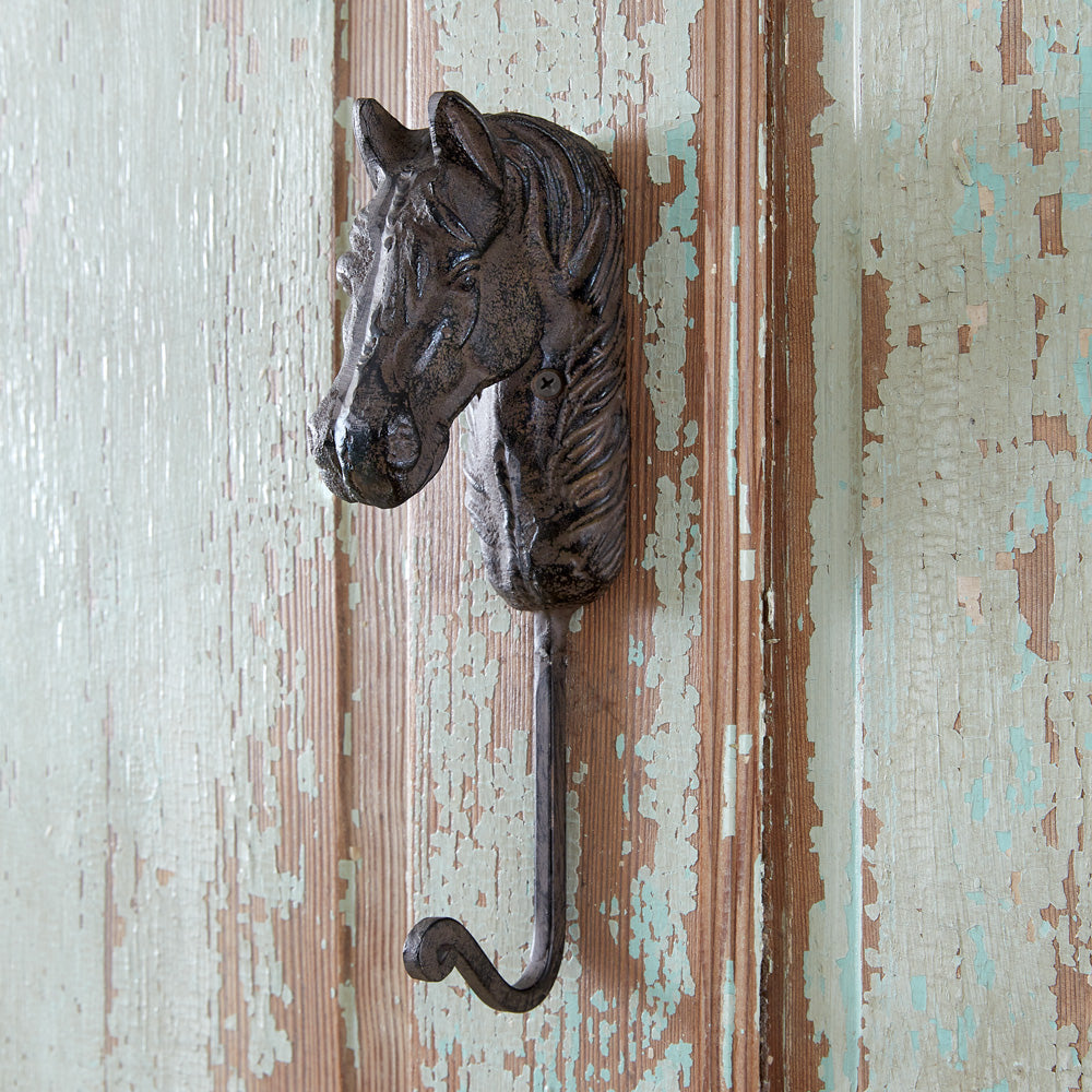 Cast Iron Horse Hook – River Chic Designs