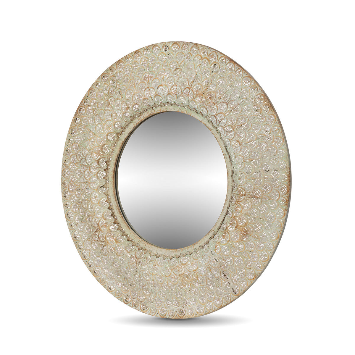 Athena Patina Pattern Mirror – River Chic Designs