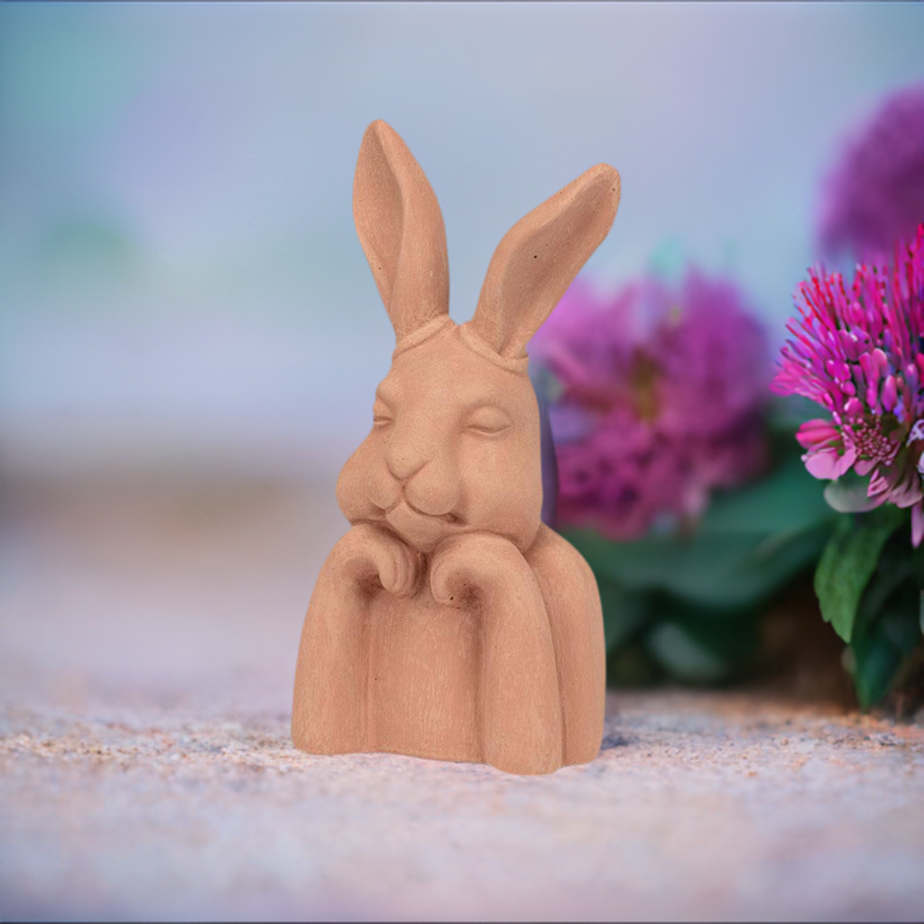 Large Pondering Rabbit – River Chic Designs